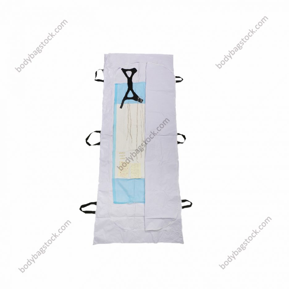 BLUE CHLORINE-FREE BODY BAG - ADULT SIZE - WHO APPROVED BODY BAGS FOR ...